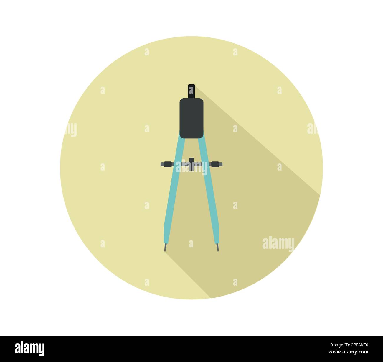 compass icon illustrated in vector on white background Stock Vector ...