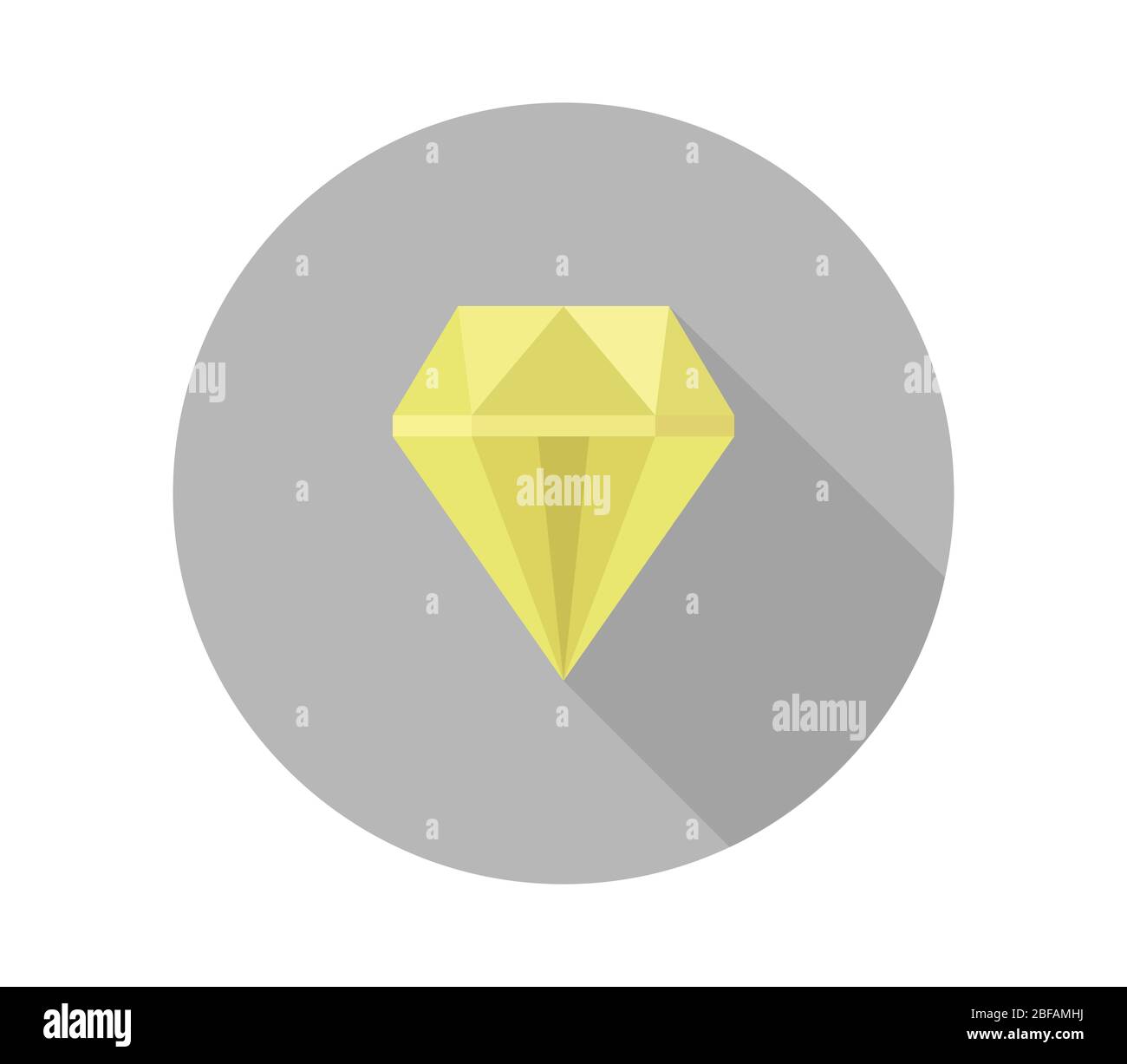diamond icon illustrated in vector on white background Stock Vector ...