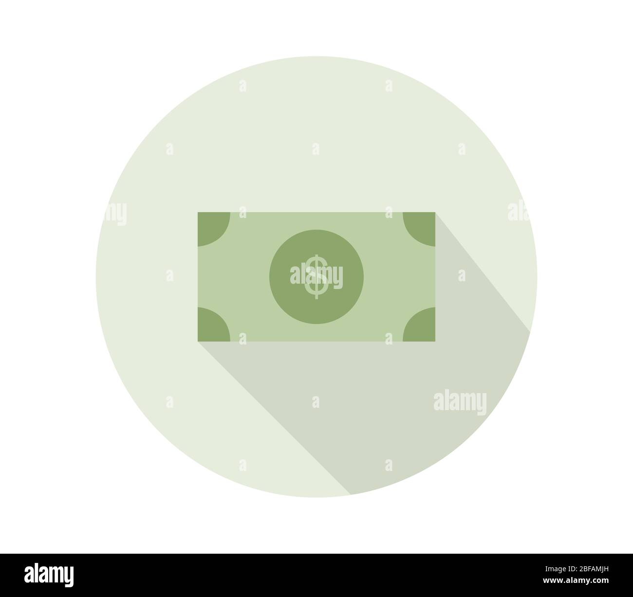 dollar icon illustrated in vector on white background Stock Vector ...