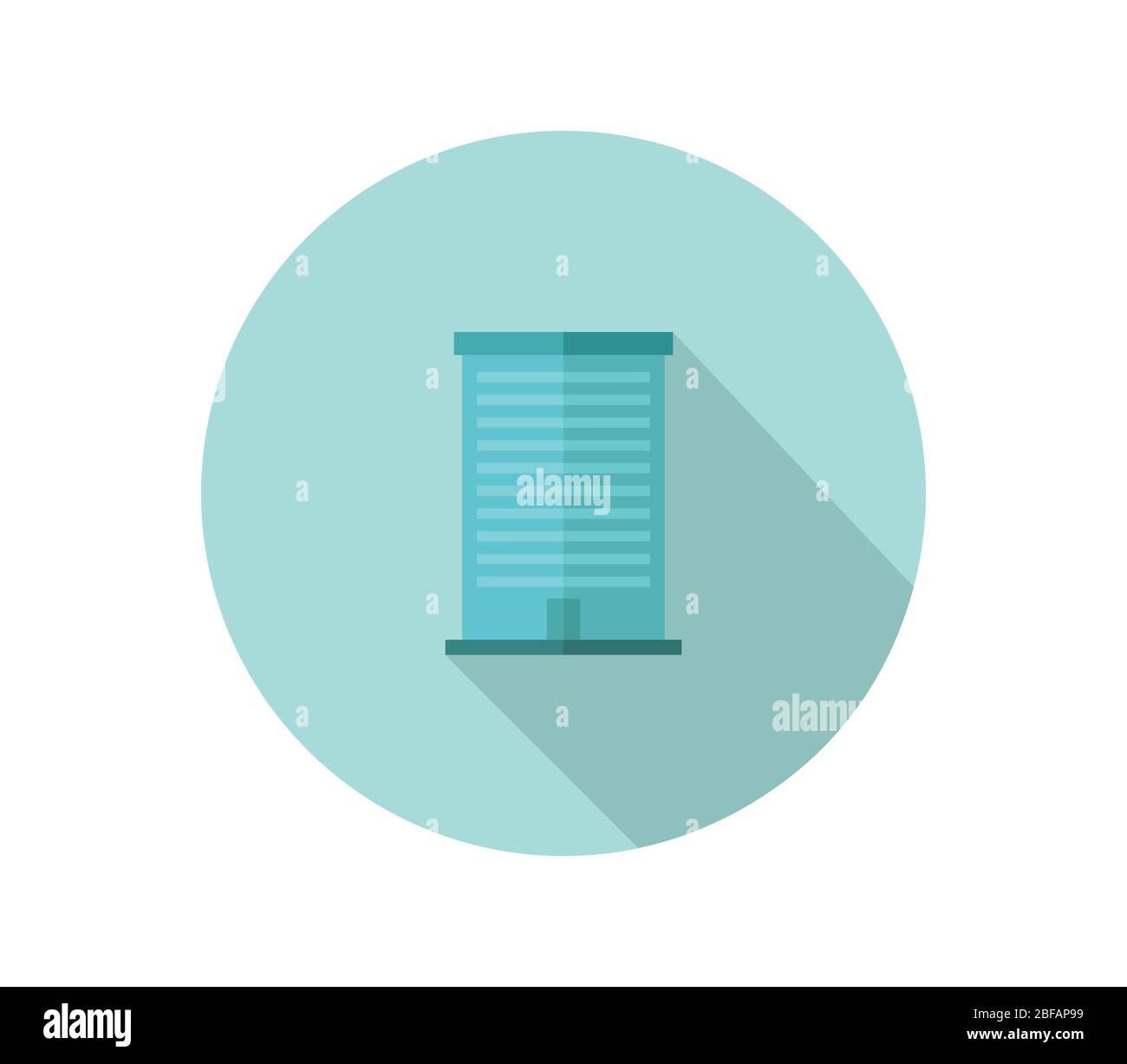 Office icon illustrated in Stock Vector Images - Alamy