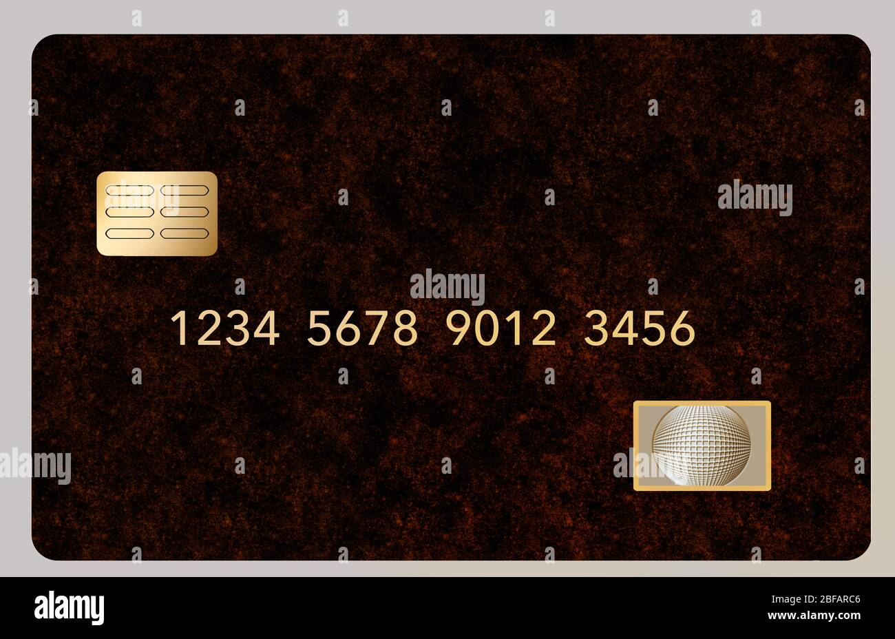 Here is a generic credit card of debit card Stock Photo - Alamy