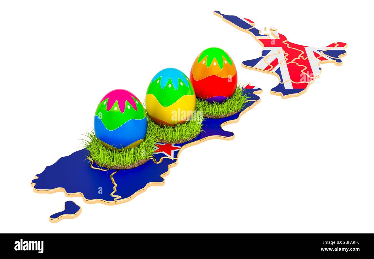 New zealand map 3d Cut Out Stock Images & Pictures - Alamy