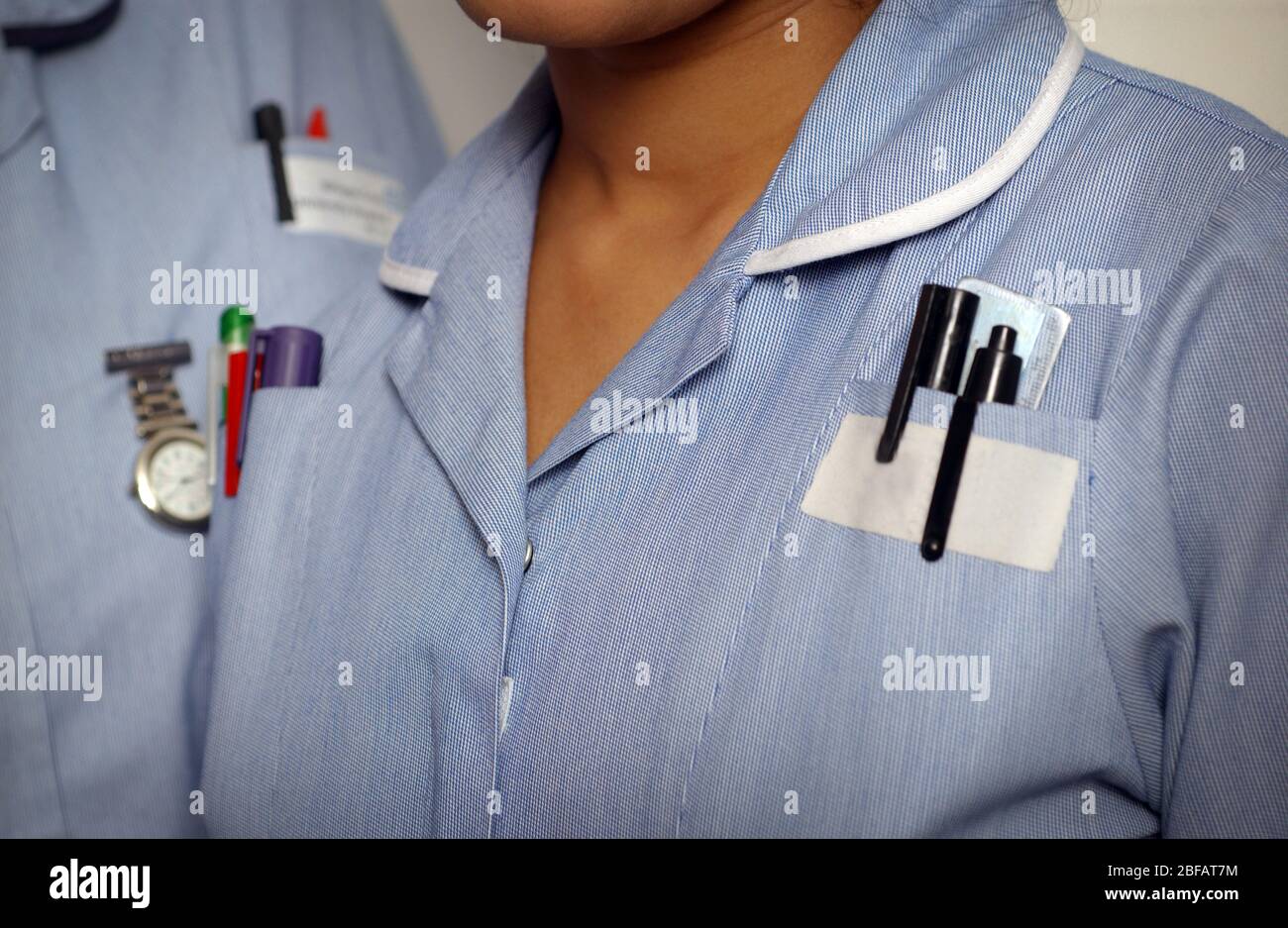 Nhs name badge hi-res stock photography and images - Alamy
