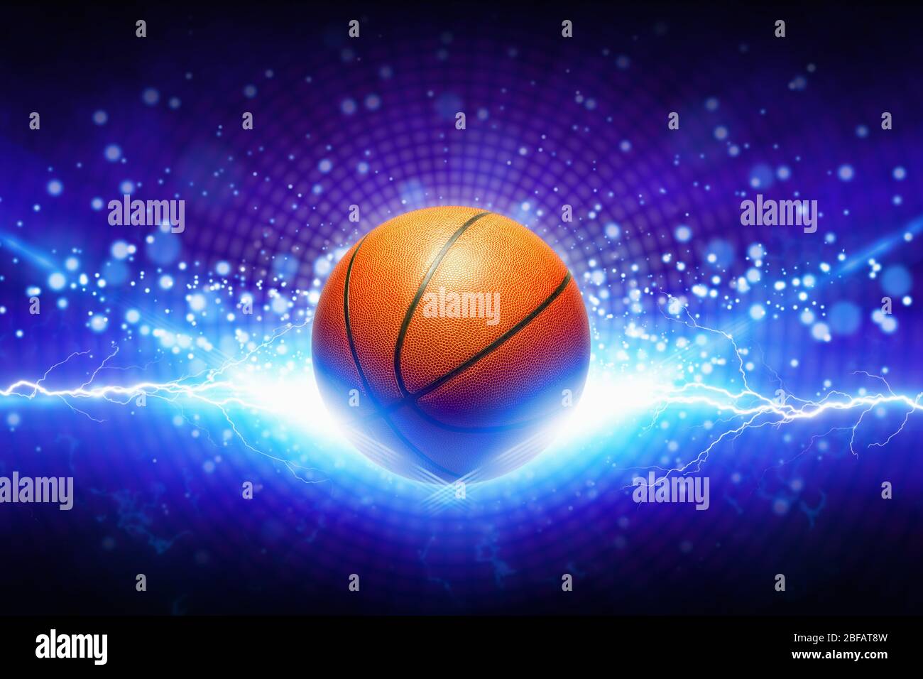 Lightning basketball hi-res stock photography and images - Alamy