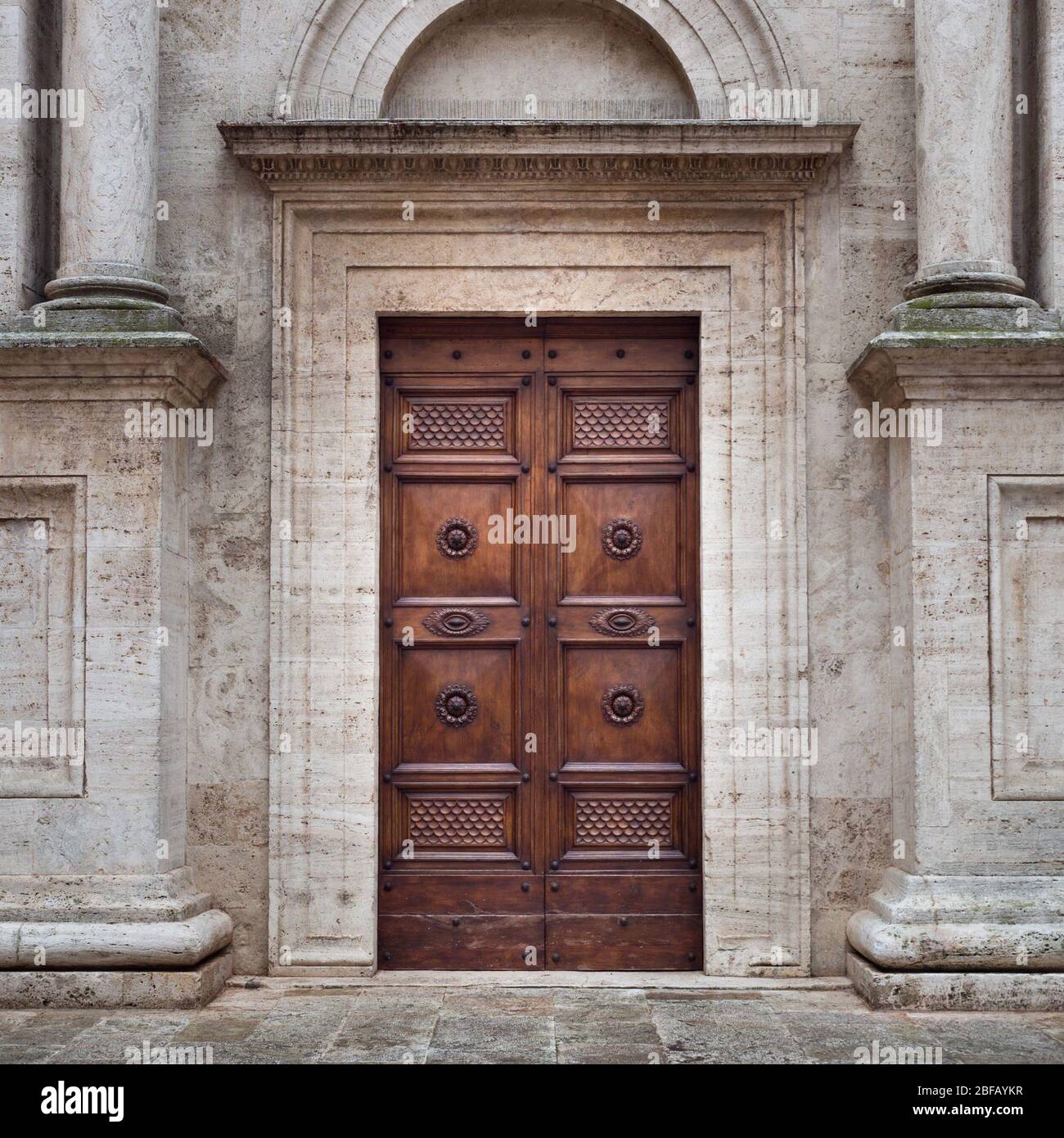 Romanesque Carved Gate High Resolution Stock Photography and Images - Alamy