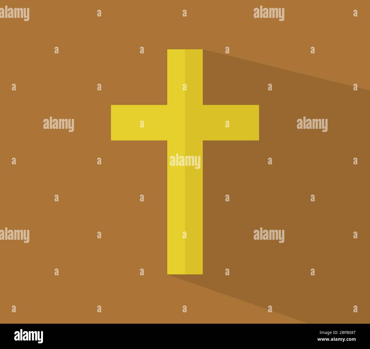 cross icon illustrated in vector on white background Stock Vector Image ...