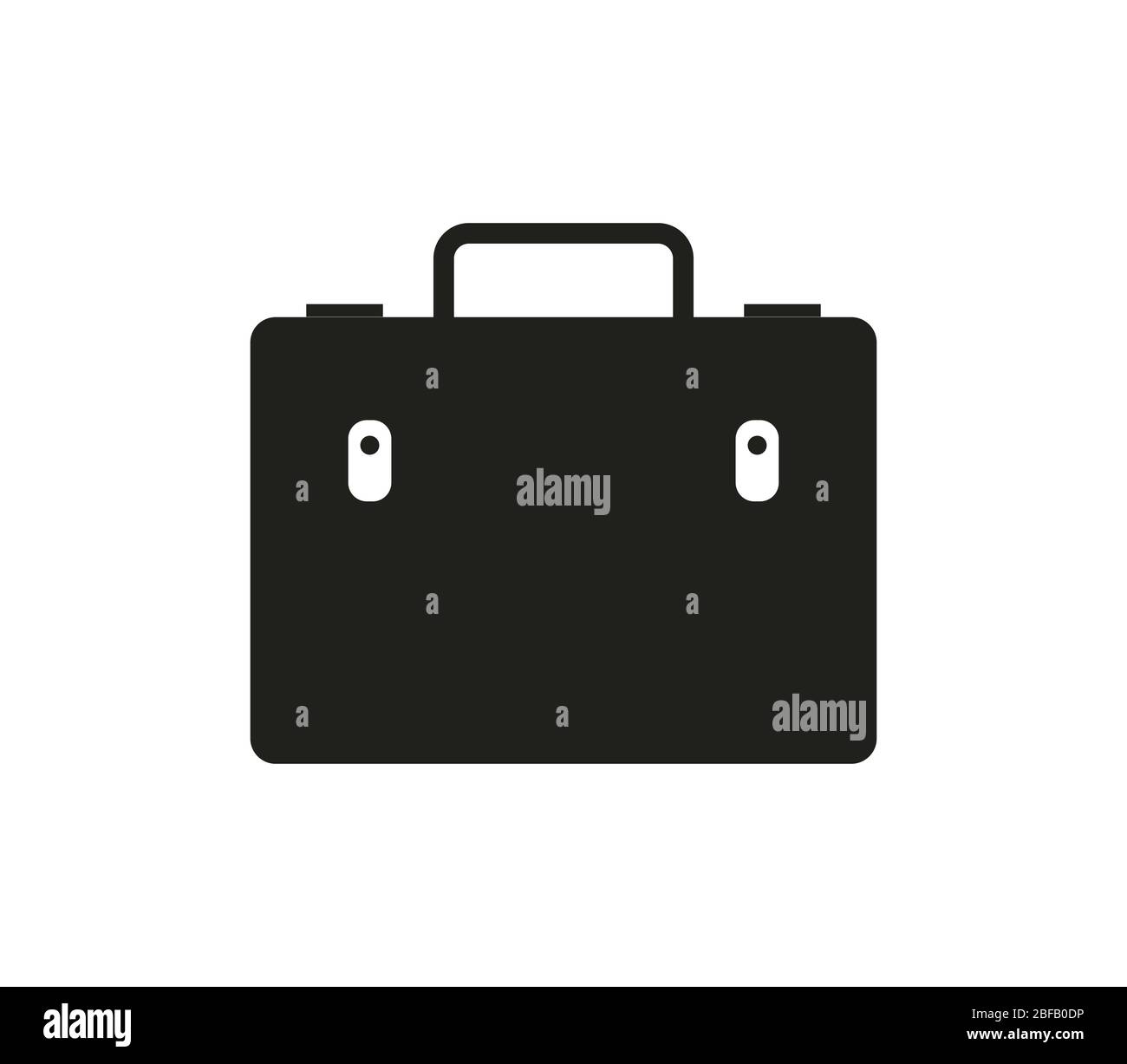 work bag icon illustrated in vector on white background Stock Vector ...