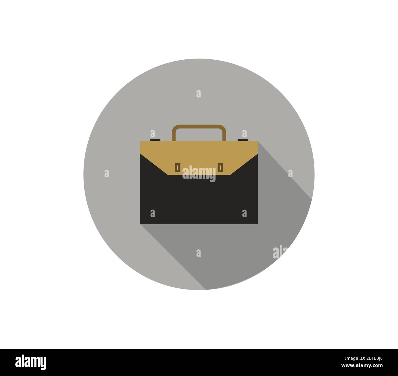 work bag icon illustrated in vector on white background Stock Vector ...