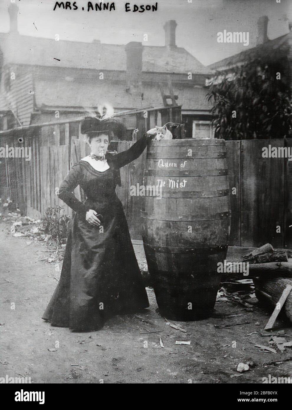 In 1901, and on her 63rd birthday, Mrs. Anna Edson became the first ...