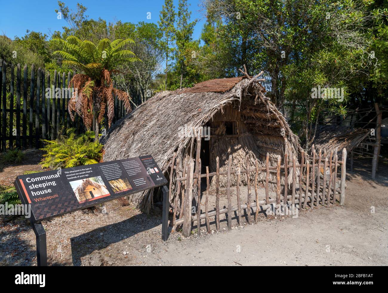 Traditional Maori House