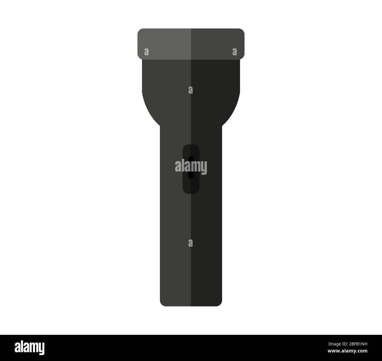 torch icon illustrated in vector on white background Stock Vector Image ...