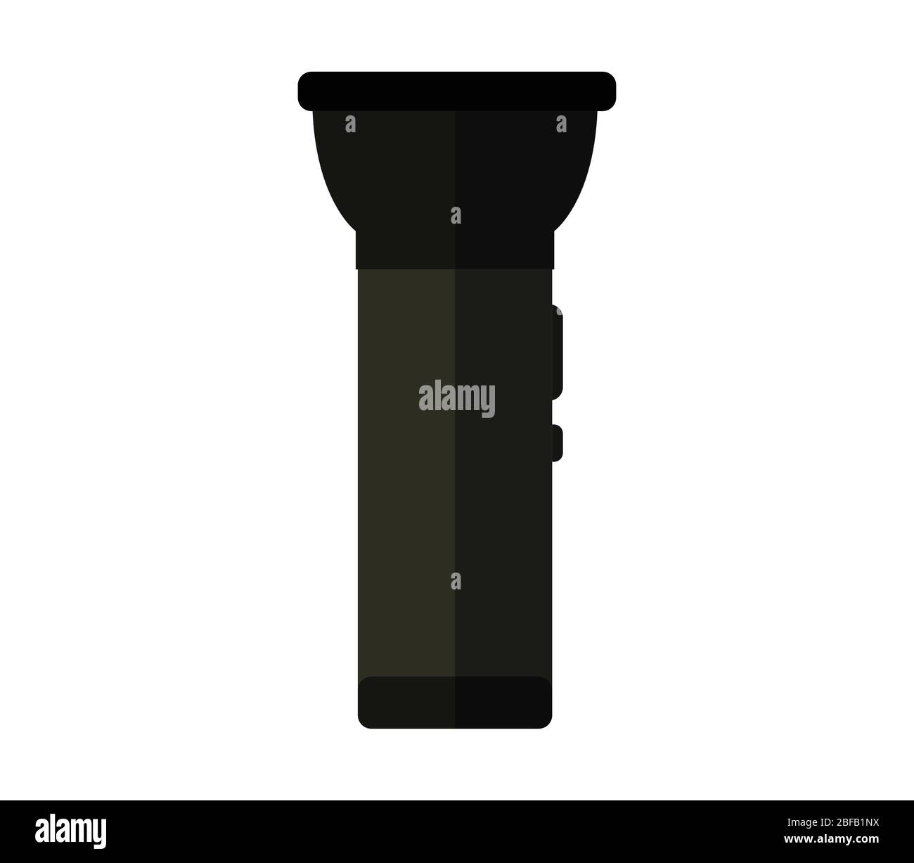 torch icon illustrated in vector on white background Stock Vector Image ...