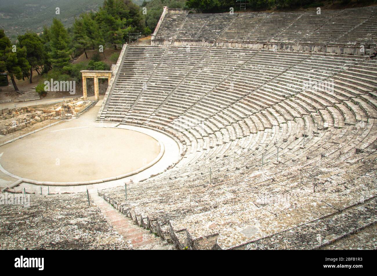 Epidavros greek landmark amphitheater hi-res stock photography and ...