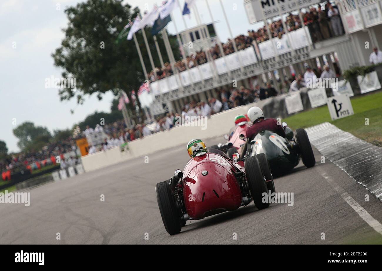 2010 GOODWOOD Revival - Race action in the Richmond trophy for 1948 to ...