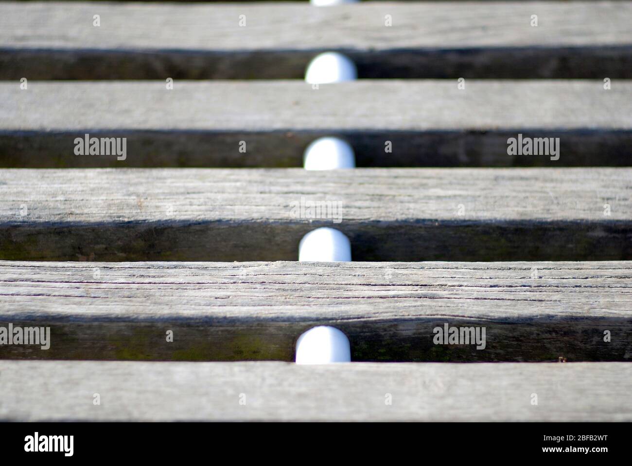 plank balance wood brigde playground texture Stock Photo - Alamy