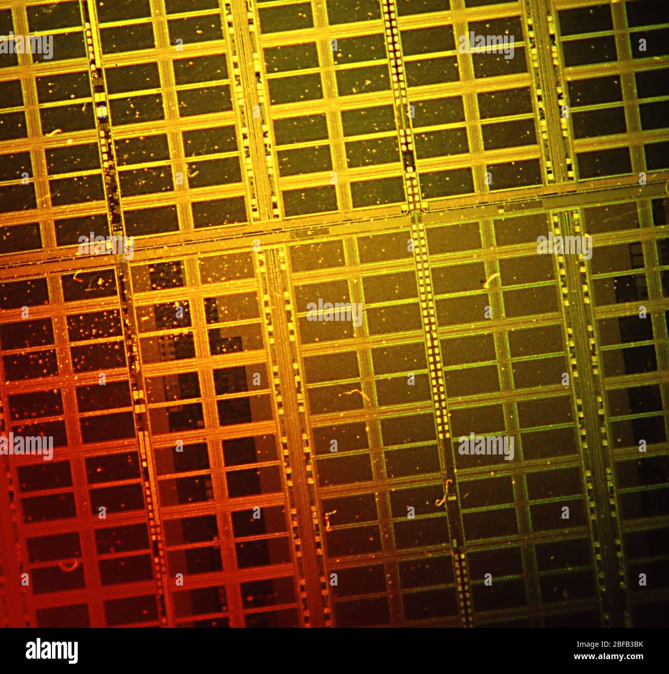 Circuit board for microchips under the microscope Stock Photo - Alamy