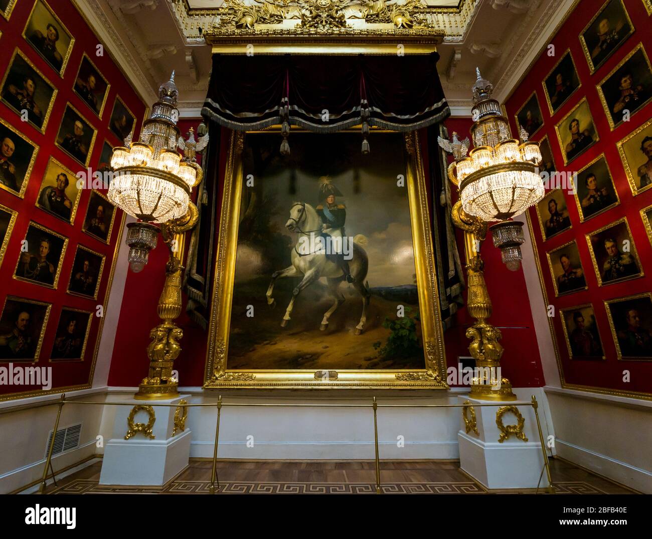 Alexander I, Russian Emperor, portrait painting by Franz Kruger with ...