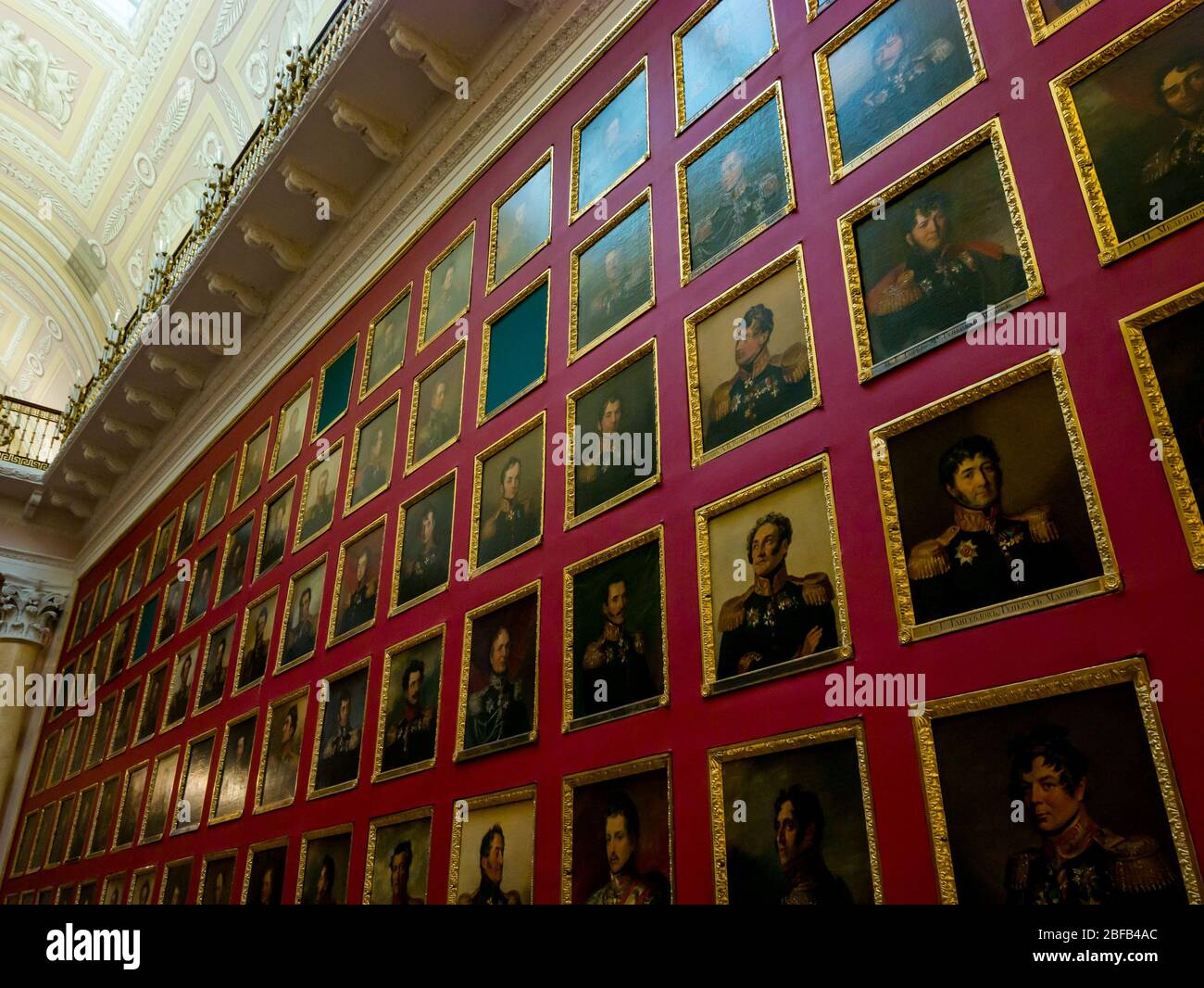Portraits of Russian Generals in War Gallery of 1812, Hermitage State ...