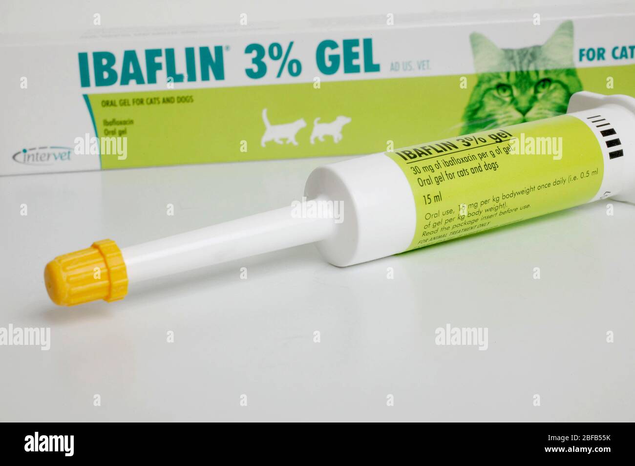 Ibaflin 3% oral gel Stock Photo - Alamy