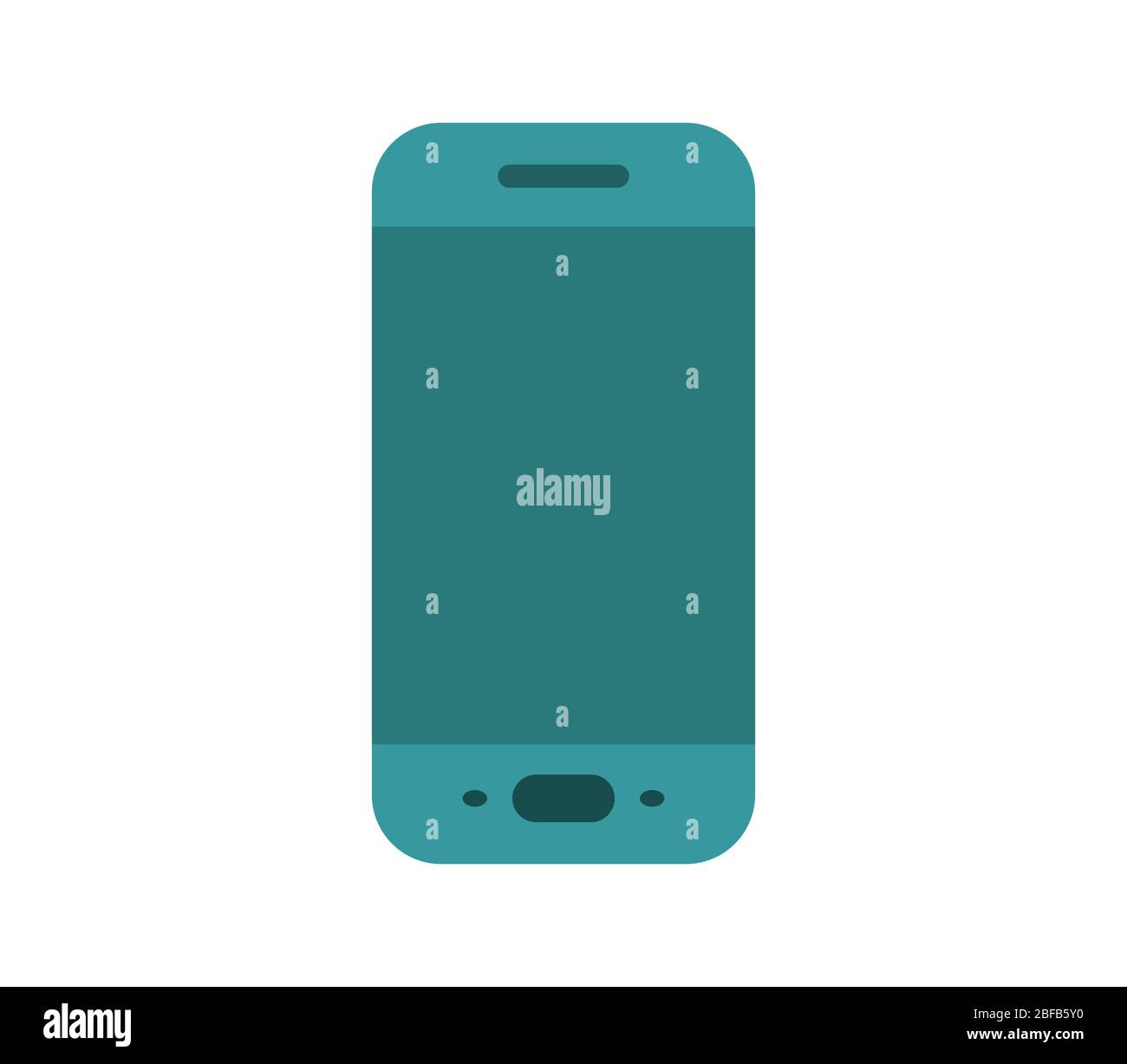 smarthphone icon illustrated in vector on white background Stock Vector ...