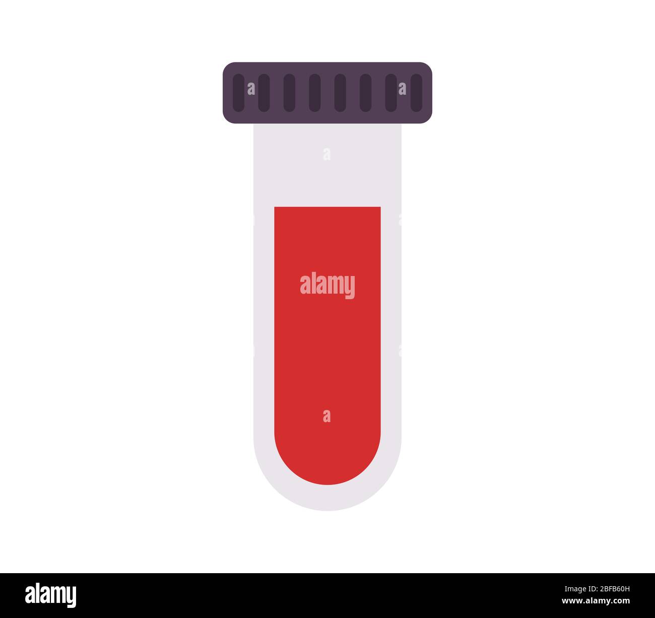 test tube icon illustrated in vector on white background Stock Vector ...