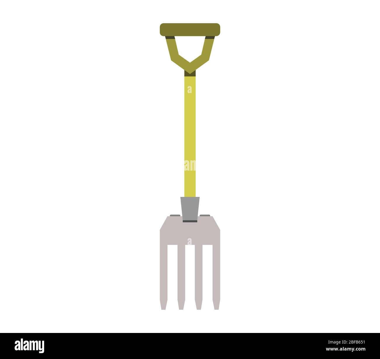 rake icon illustrated in vector on white background Stock Vector Image ...