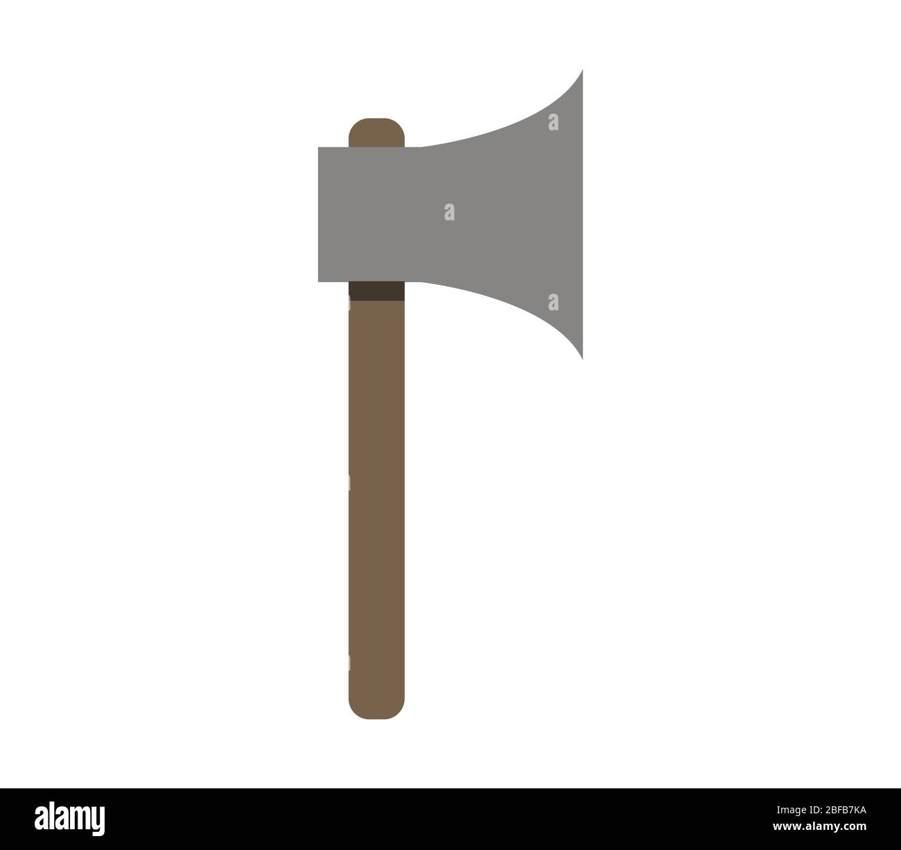 ax icon illustrated in vector on white background Stock Vector Image ...