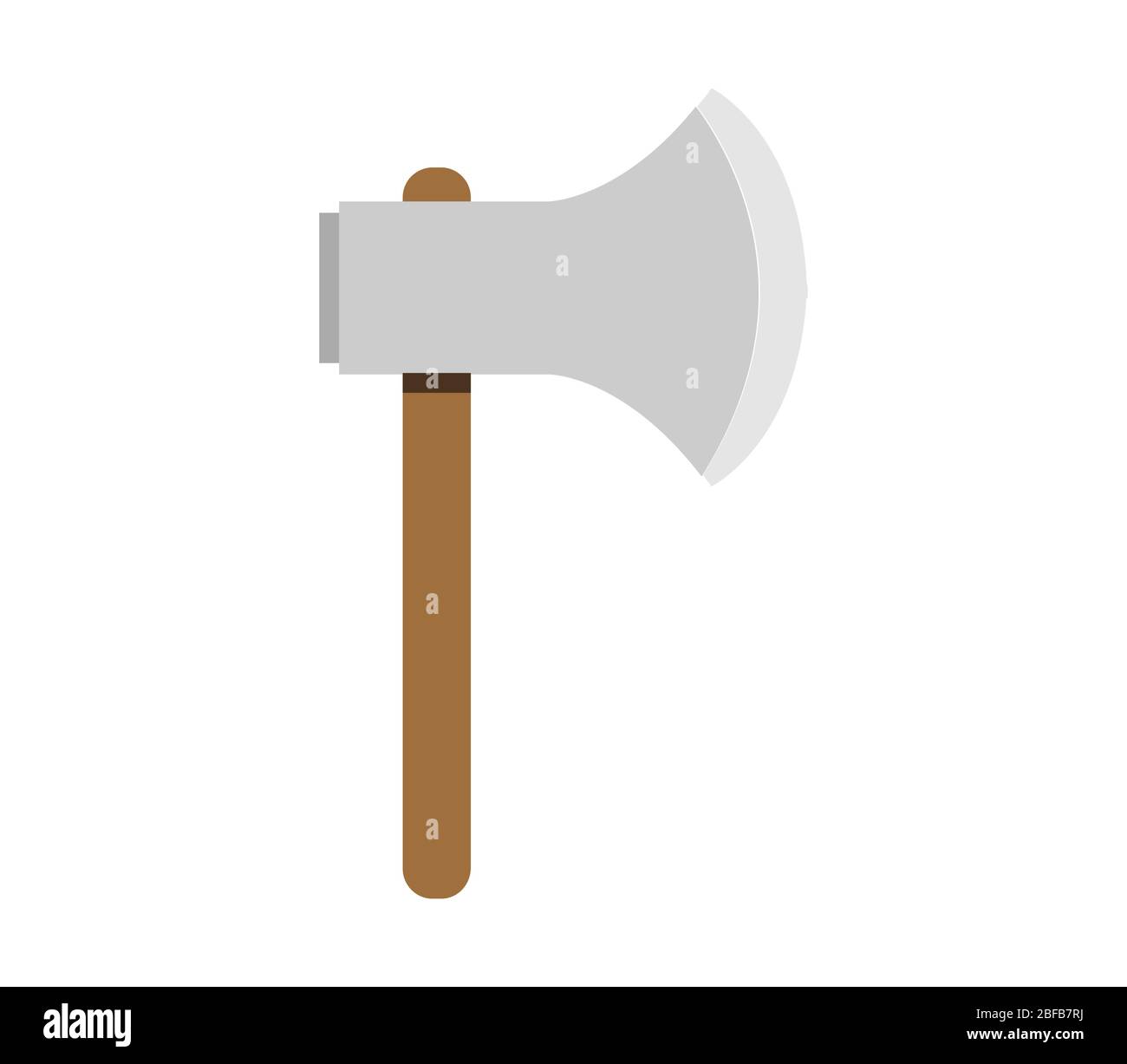 ax icon illustrated in vector on white background Stock Vector Image ...