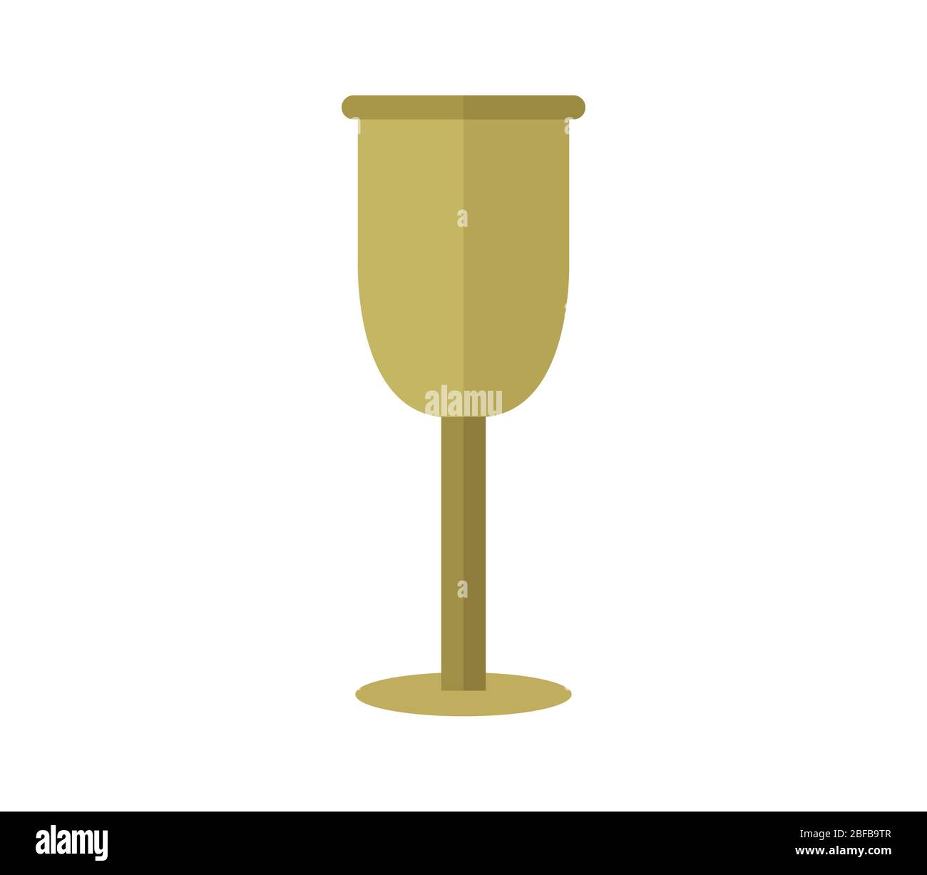 Christian cup icon illustrated in vector on white background Stock ...