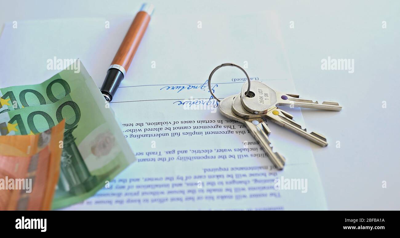 Property management letter hi-res stock photography and images - Alamy