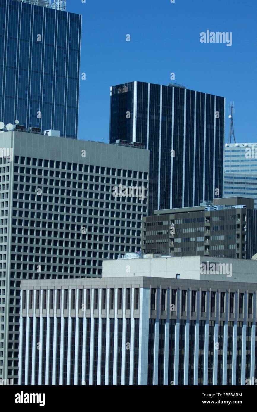 Tall Buildings, Dallas, Texas Stock Photo - Alamy