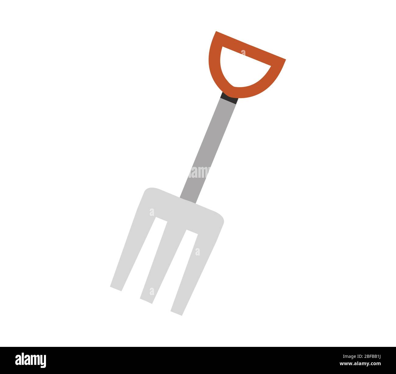 rake icon illustrated in vector on white background Stock Vector Image ...