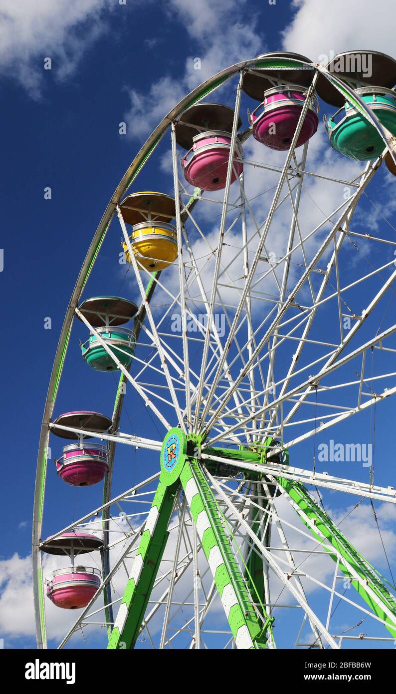Fair amusement park ride midway hi-res stock photography and images - Alamy