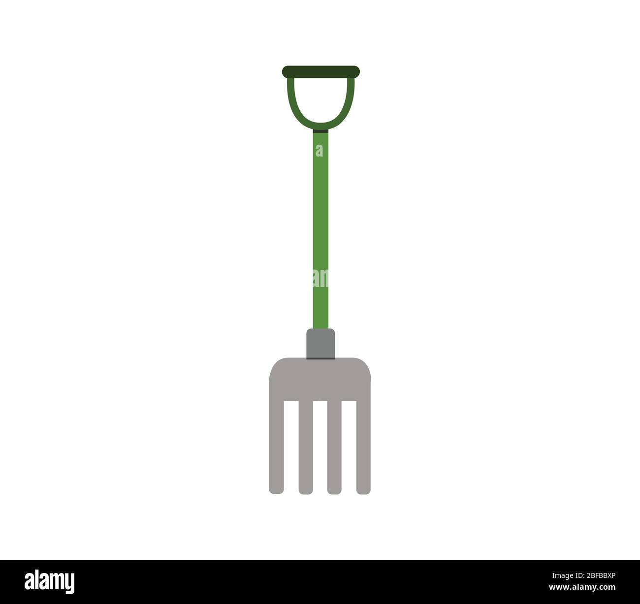 rake icon illustrated in vector on white background Stock Vector Image ...