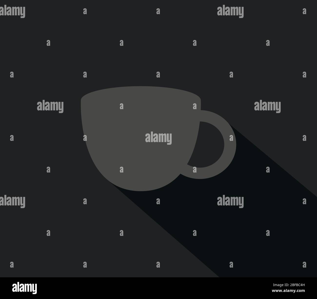 coffee icon illustrated in vector on white background Stock Vector ...