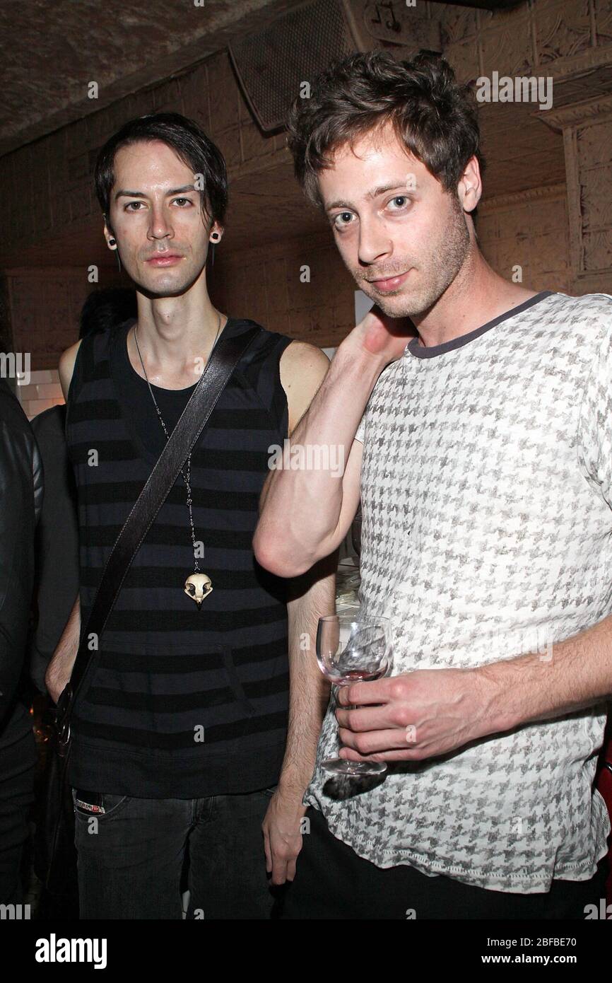 New York, NY, USA. 8 September, 2010. Adam DeRosa, Michael Resnick at ...
