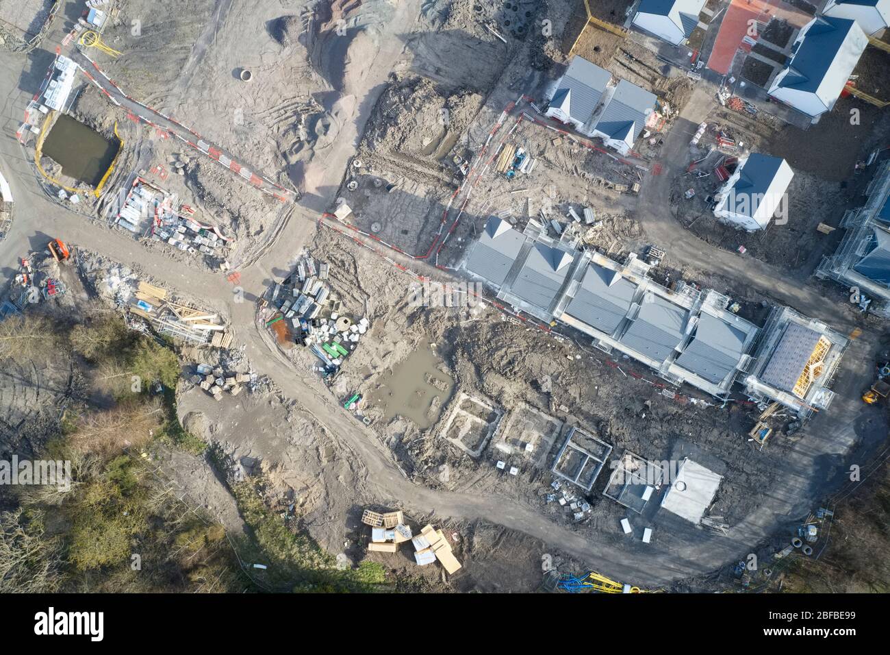Aerial construction materials hi-res stock photography and images - Alamy