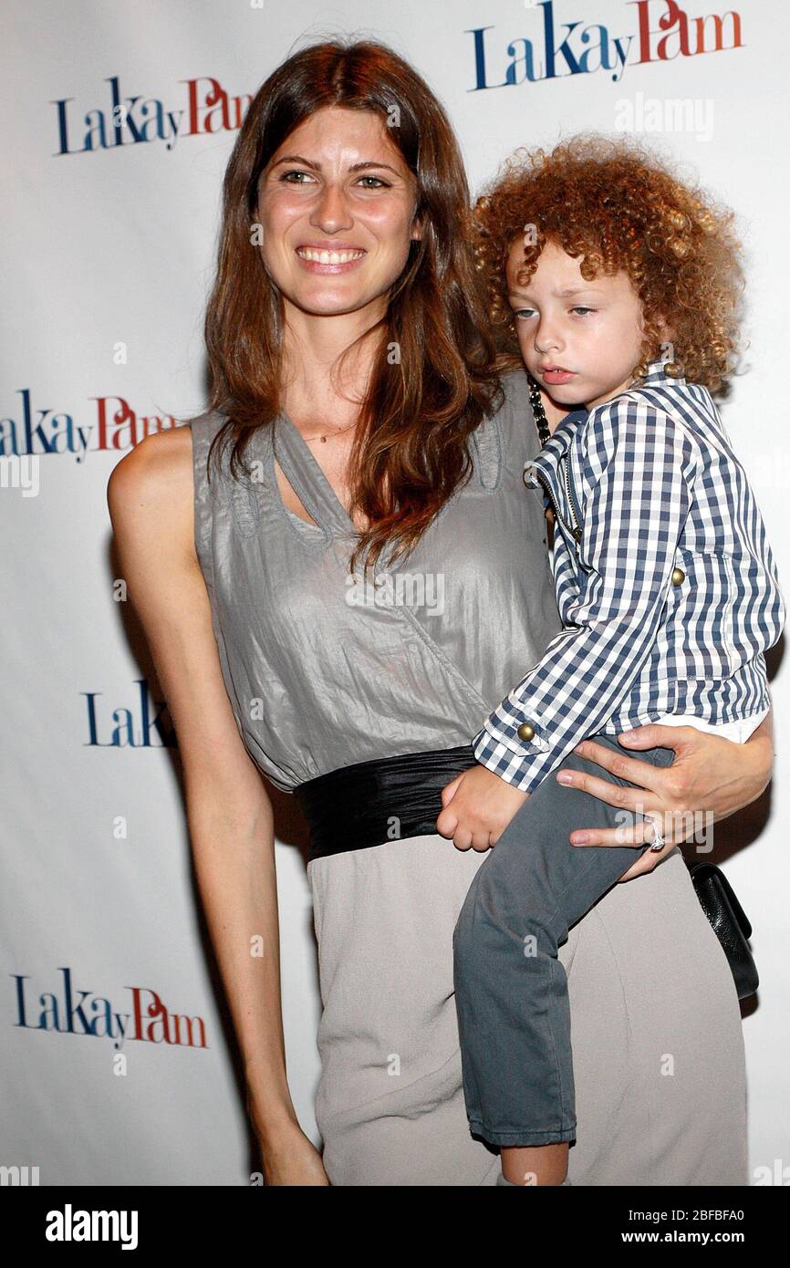 New York, NY, USA. 7 September, 2010. Michelle Alves, son, Oliver at ...