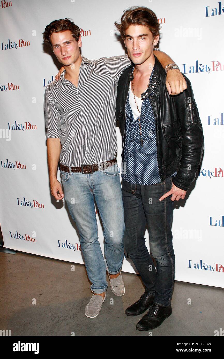 New York, NY, USA. 7 September, 2010. Models, Tom Warren, Johan ...