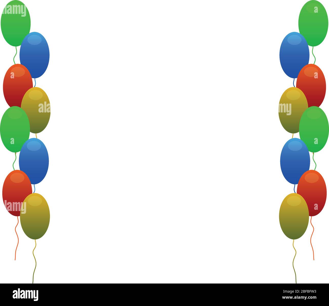 balloon icon illustrated in vector on white background Stock Vector ...