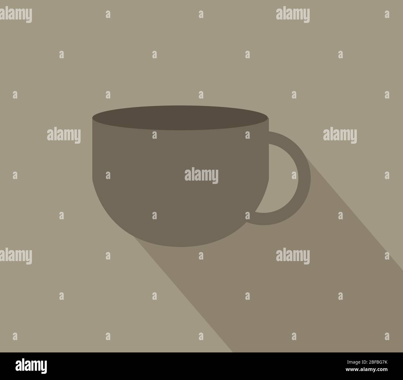 coffee icon illustrated in vector on white background Stock Vector ...