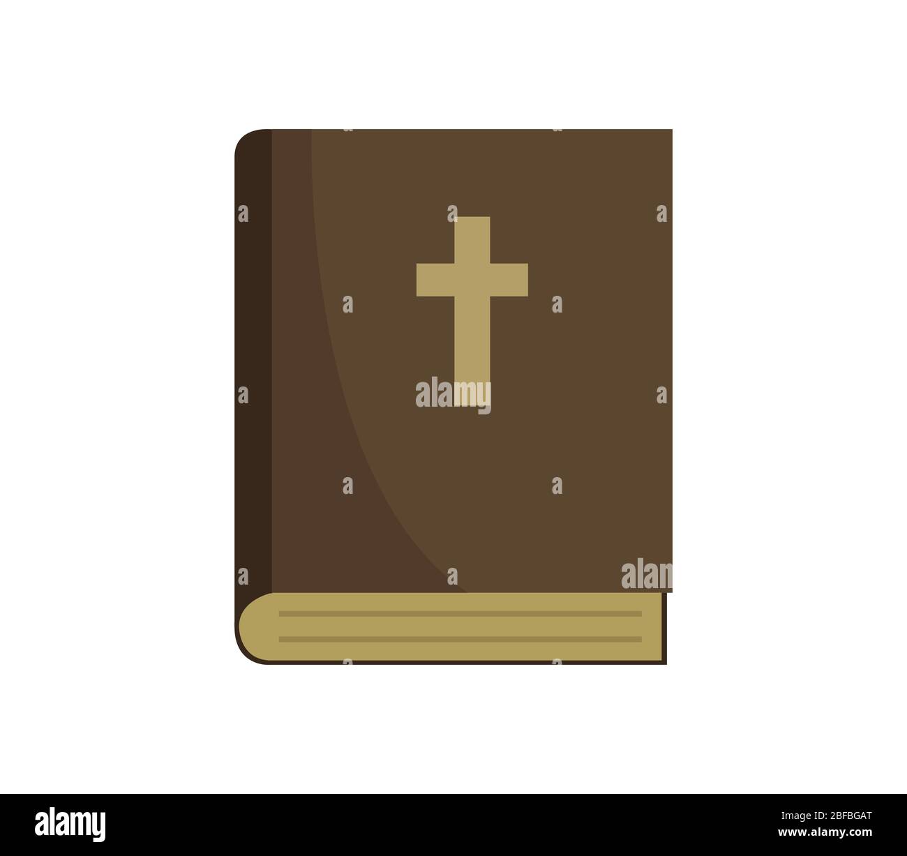 bible icon illustrated in vector on white background Stock Vector Image ...