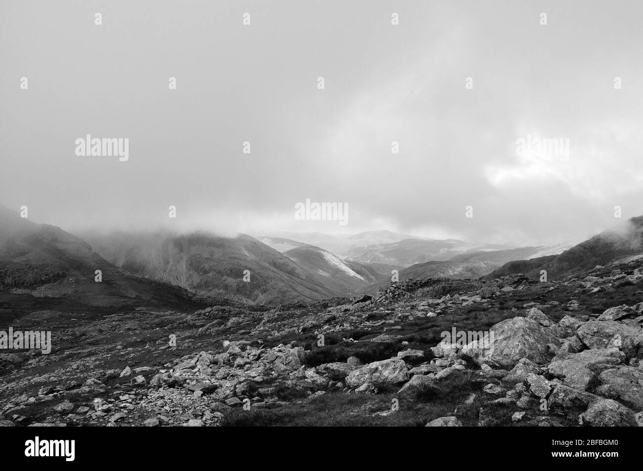 Scafell Pike, England Stock Photo - Alamy