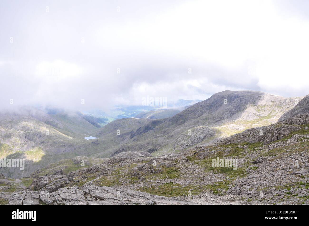 Scafell Pike, England Stock Photo - Alamy
