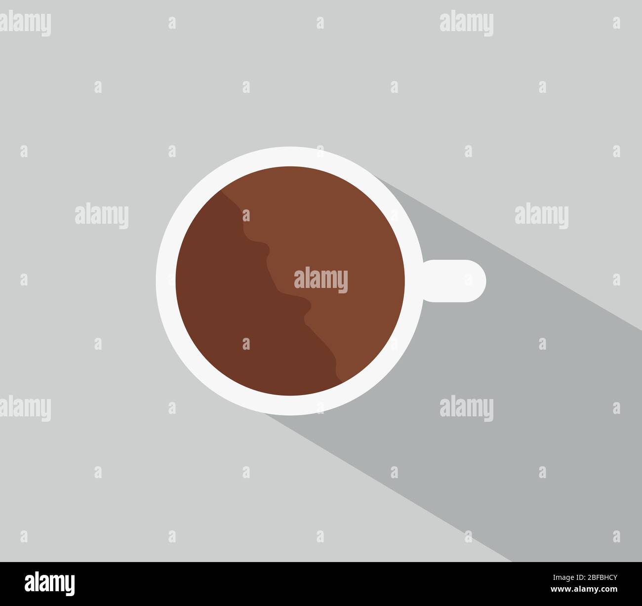 coffee icon illustrated in vector on white background Stock Vector ...