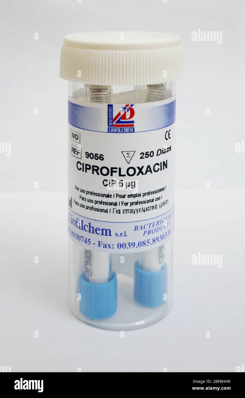 Ciprofloxacin español — en línea