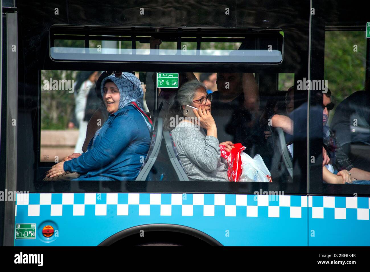Riding a bus hi-res stock photography and images - Alamy