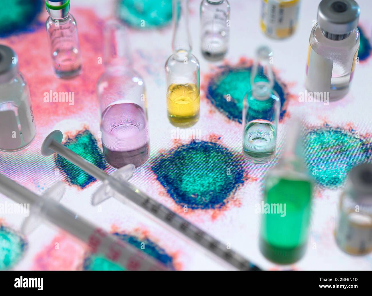 Pharmaceutical research. Potential new medicines and vaccines on an ...