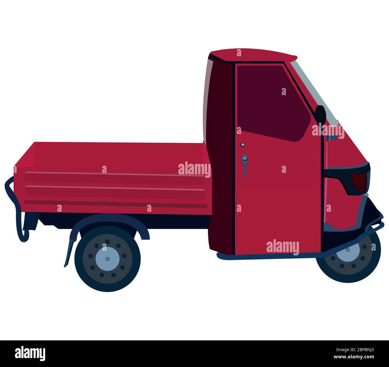 ape car icon illustrated in vector on white background Stock Vector ...