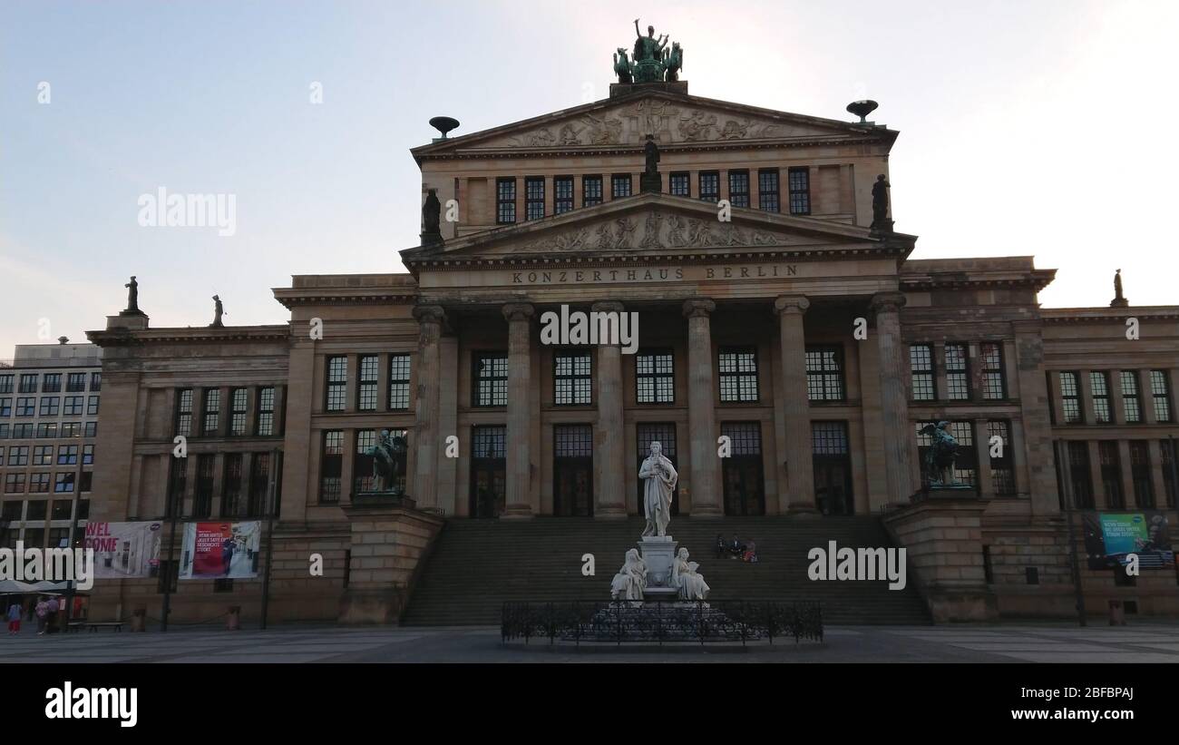 The German Concert Hall at Gendarmenmarkt Square in Berlin - CITY OF ...